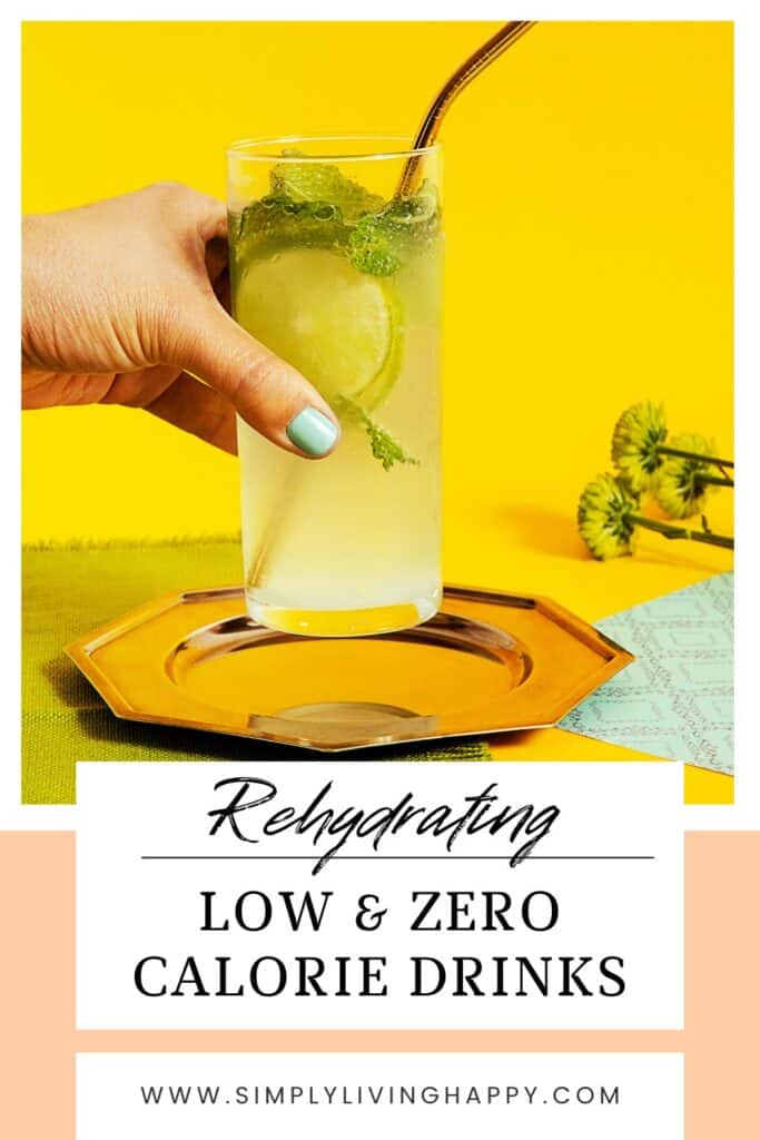 5 Best Low Or Zero Calorie Drinks To Help You Rehydrate